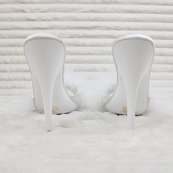 Fabulicious | Shoes | Pleasers Fabulicious Poise Marabou Feather High ...